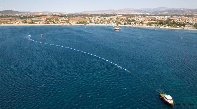 Akarca Koyu'nun su kalitesini artıracak projede sona doğru - İzmir ...
